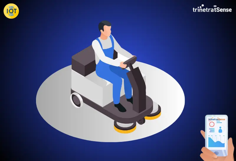 Floor Cleaning Machine Tracking using IoT | Trinetra Tsense